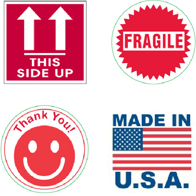 Postage, Shipping & Handling Labels
