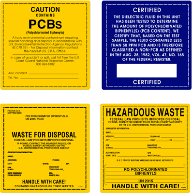 Hazardous Waste Labels