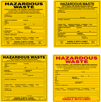 Hazardous Waste Labels