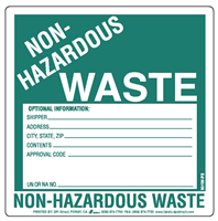 Custom Haz Waste Labels